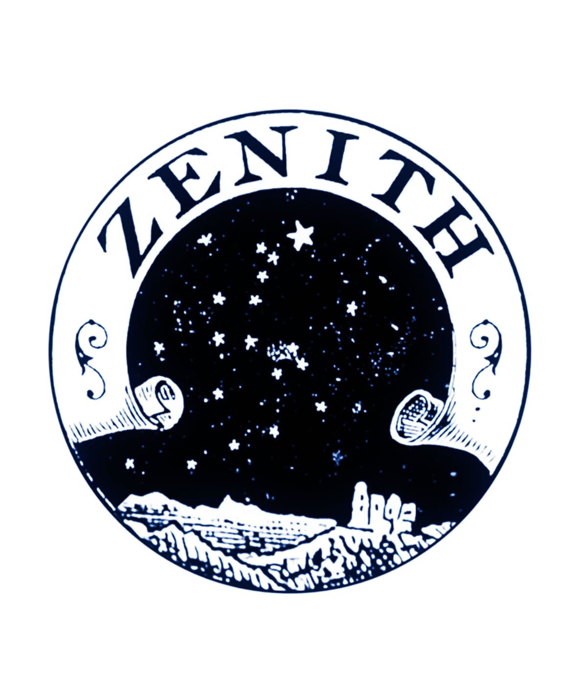 ZENITH illustrated timeline covering the history of the manufacture and ...