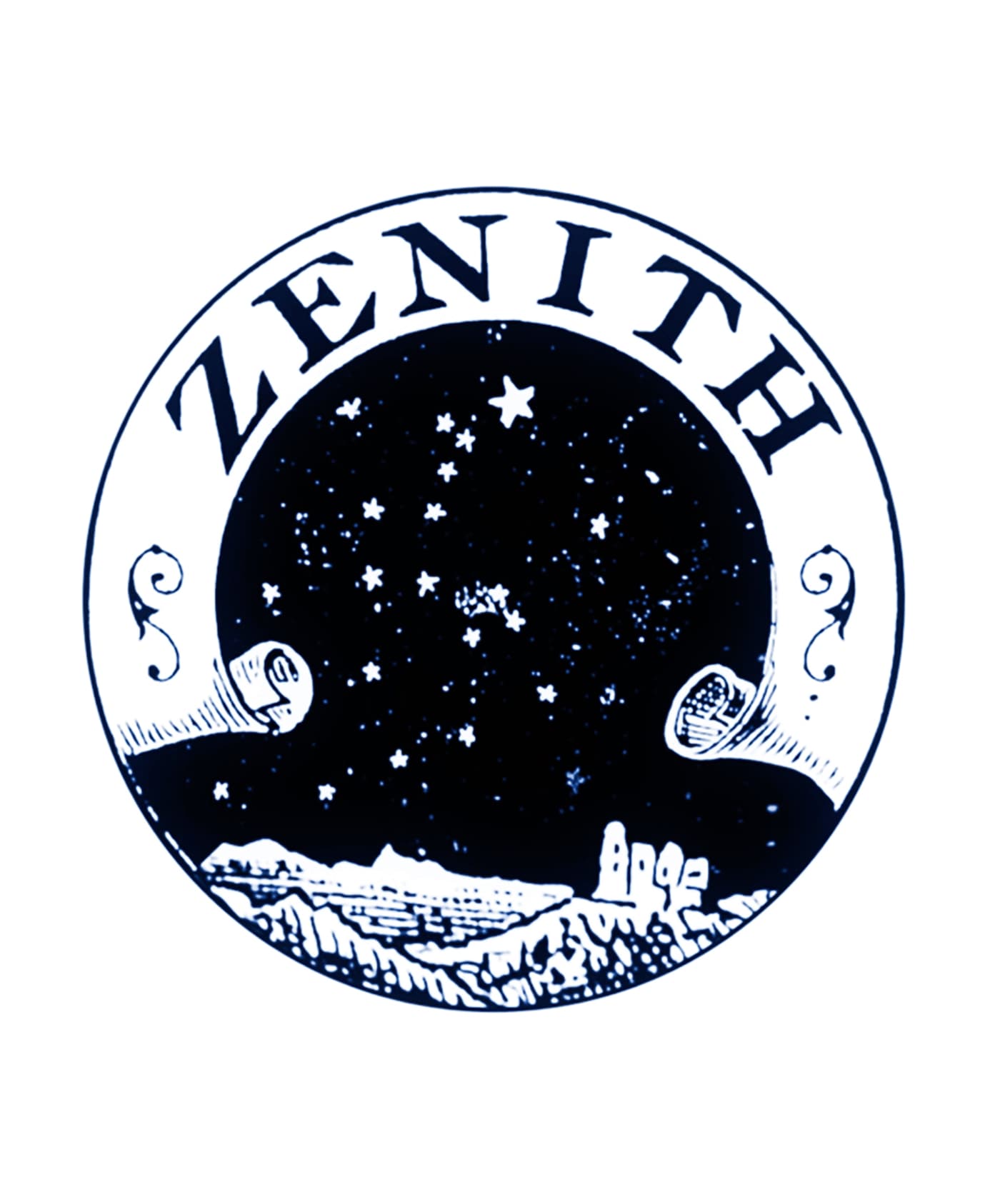 ZENITH illustrated timeline covering the history of the manufacture and ...