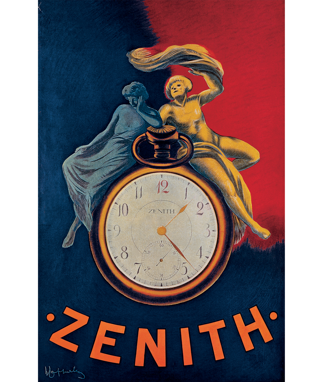 ZENITH illustrated timeline covering the history of the manufacture and ...